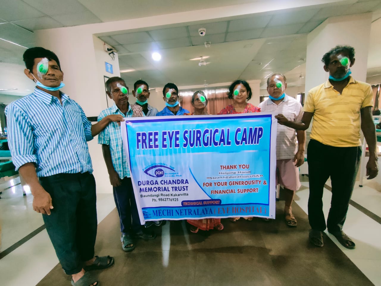 FREE SURGICAL EYE CAMPS WITH HELPING HANDS – Mechi Netralaya Eye Hospital